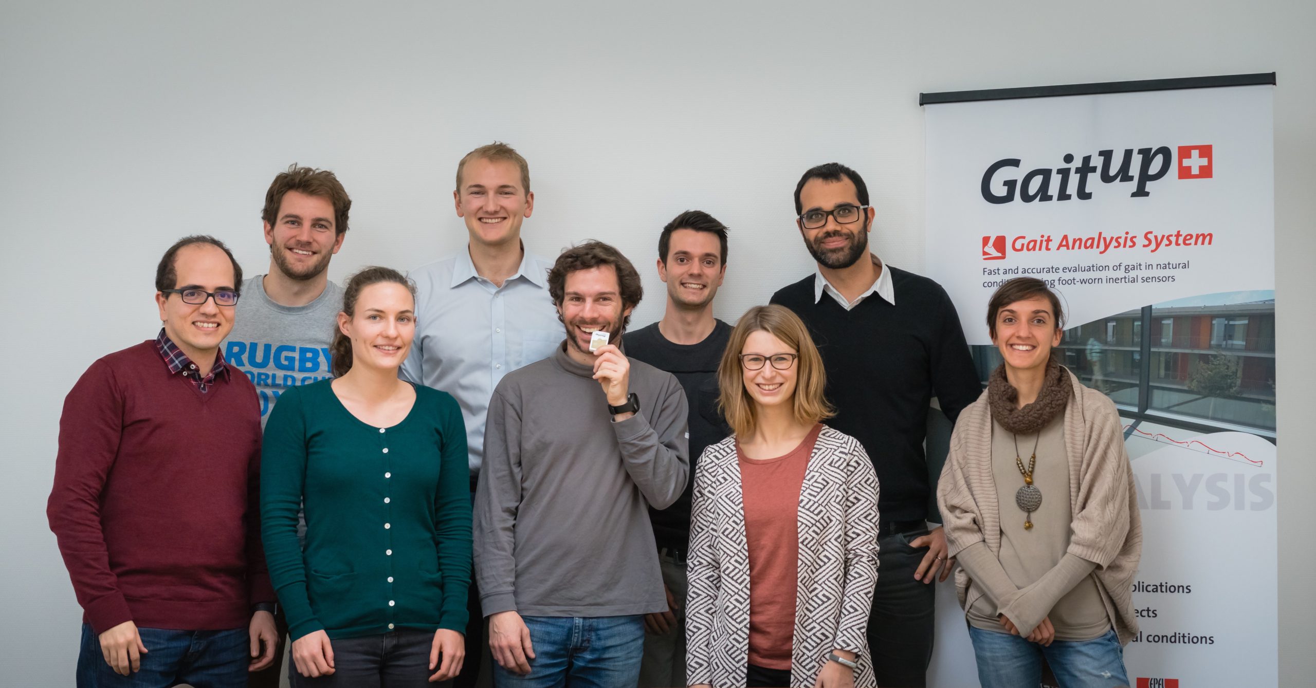 Team Gait Up in 2016 - physilog | Digital motion analysis platform